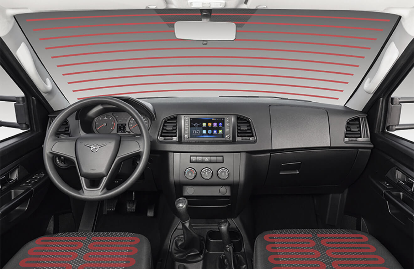 UAZ Profi 2021 model year. Trims of UAZ Profi on the official website ...