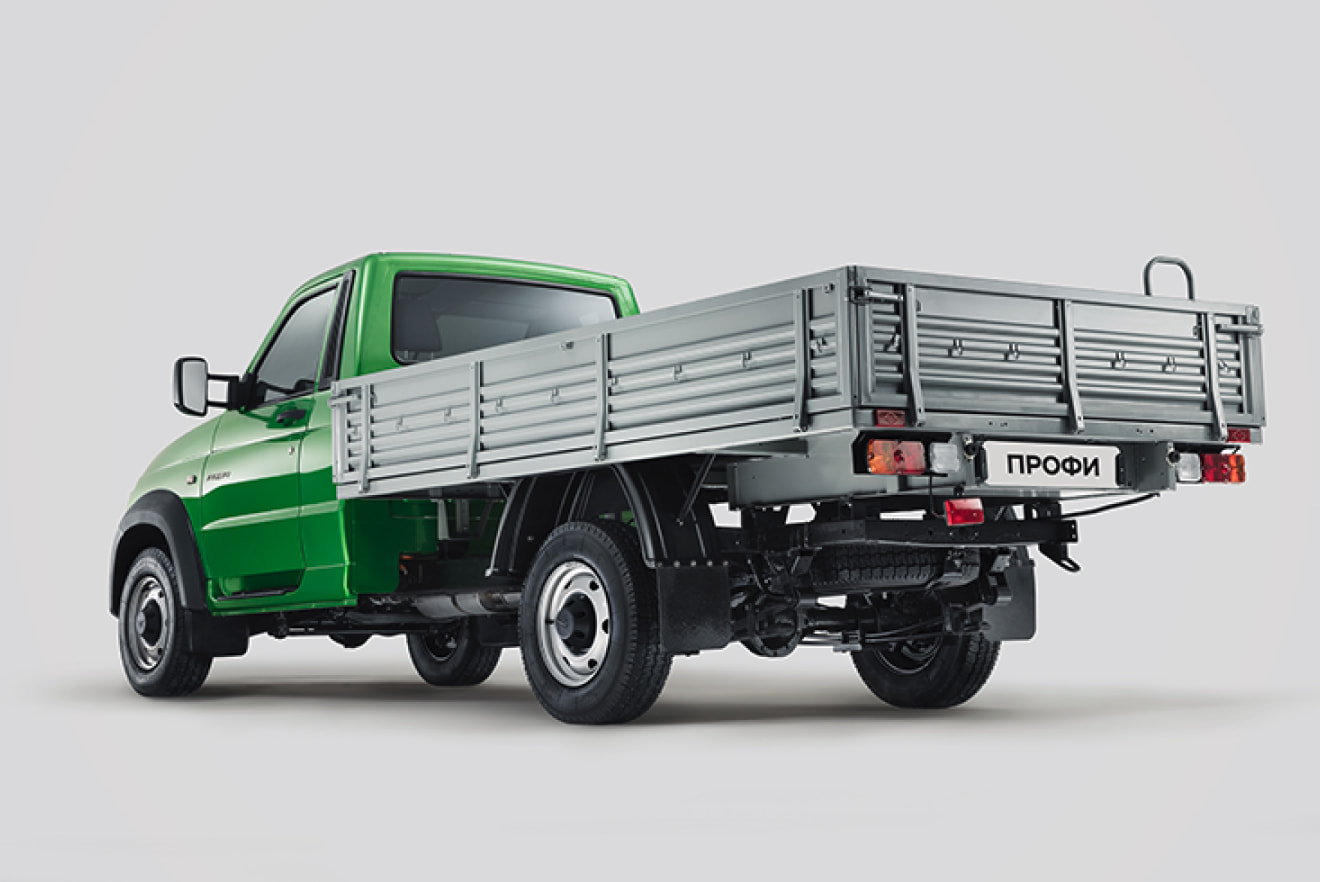 UAZ Profi 2023 model year. Trims of UAZ Profi on the official website ...